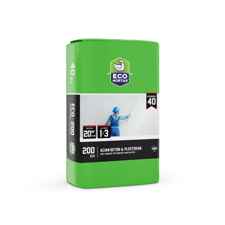 ECO 200 - Acian Instan Abu-abu - ECO Mortar