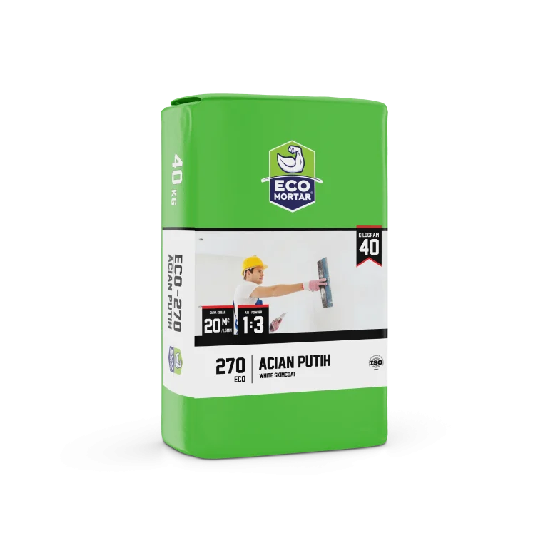 ECO 270 Acian Instan Putih - ECO Mortar